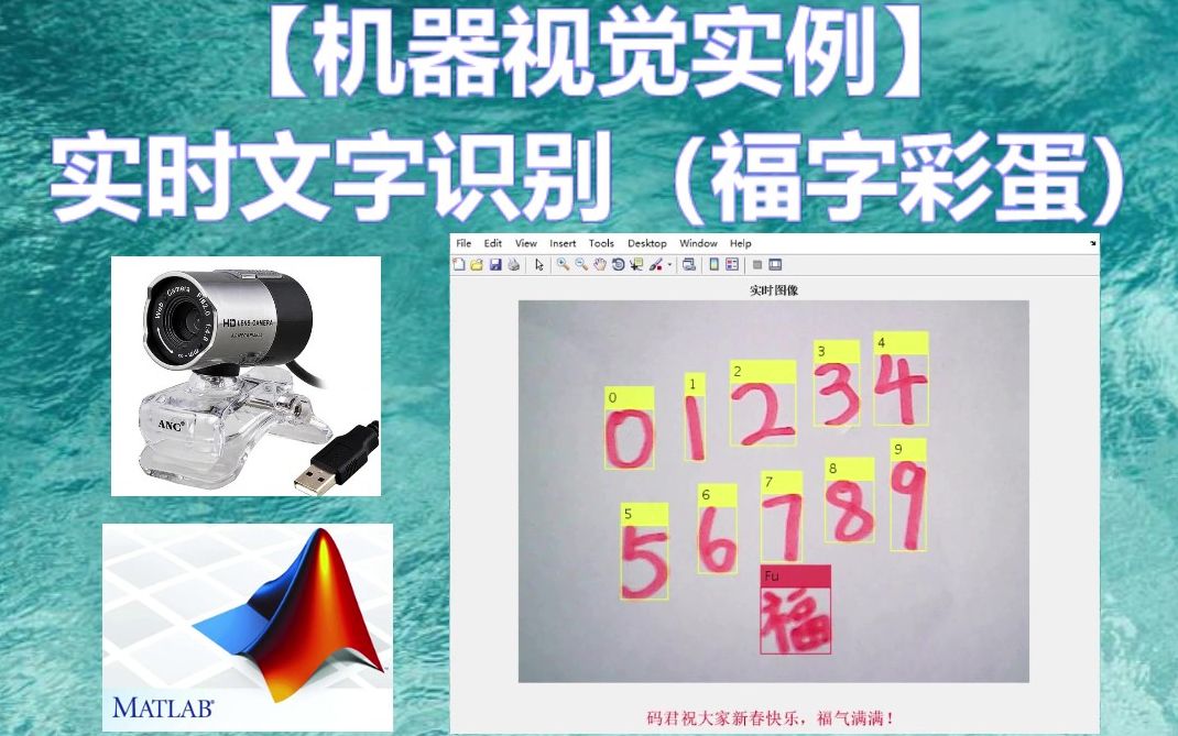 【机器视觉实例】实时文字识别(福字彩蛋)