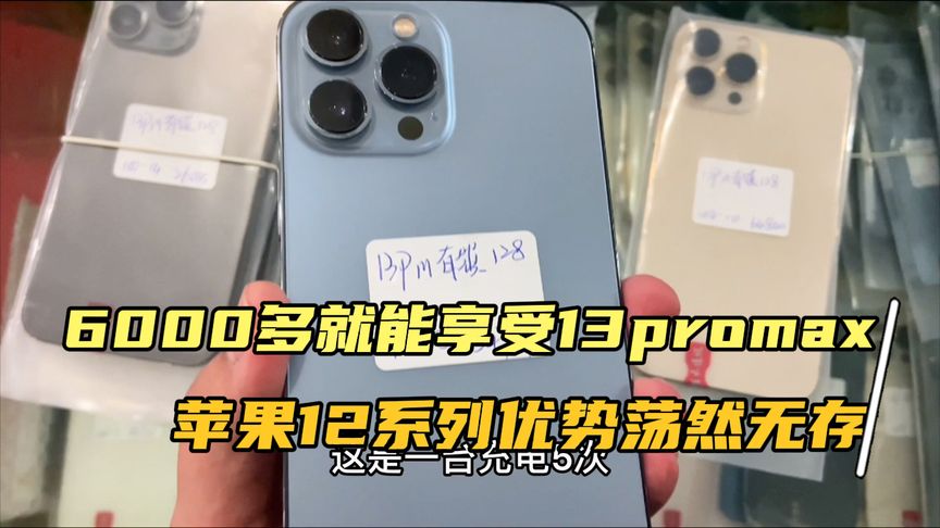 现在6000多的价格就能享受到13promax,苹果12系列优势已荡然无存
