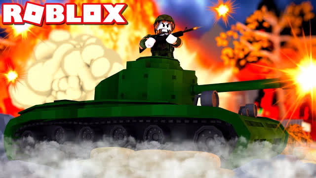 ROBLOX战争模拟器:购买反坦克火箭突袭敌军装甲部队