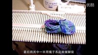 LK150快乐编织机--实例编织教程 宝宝鞋的编织方法