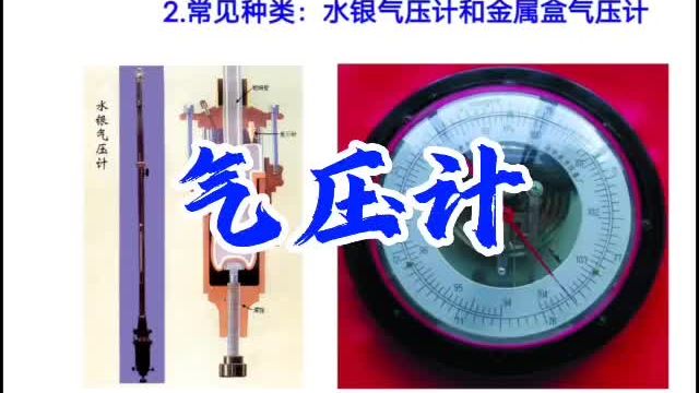 第203集|测量大气压,水银气压计和空盒气压计原理 #初中物理