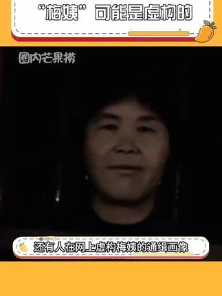 #"梅姨"可能是虚构的 广为人知的的人贩子--梅姨,居然可能是不.