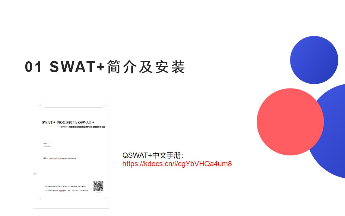 【SWAT+】01 SWATPlus的简介及安装