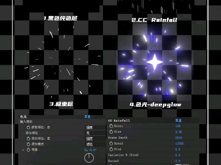 AE放射光线特效
