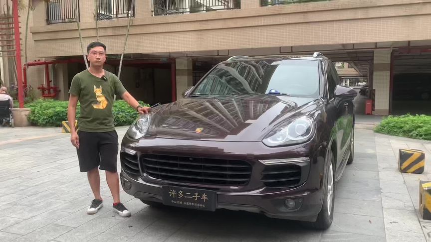 2016款保时捷卡宴3.0T 2017年上牌 12万公里 #热门推荐