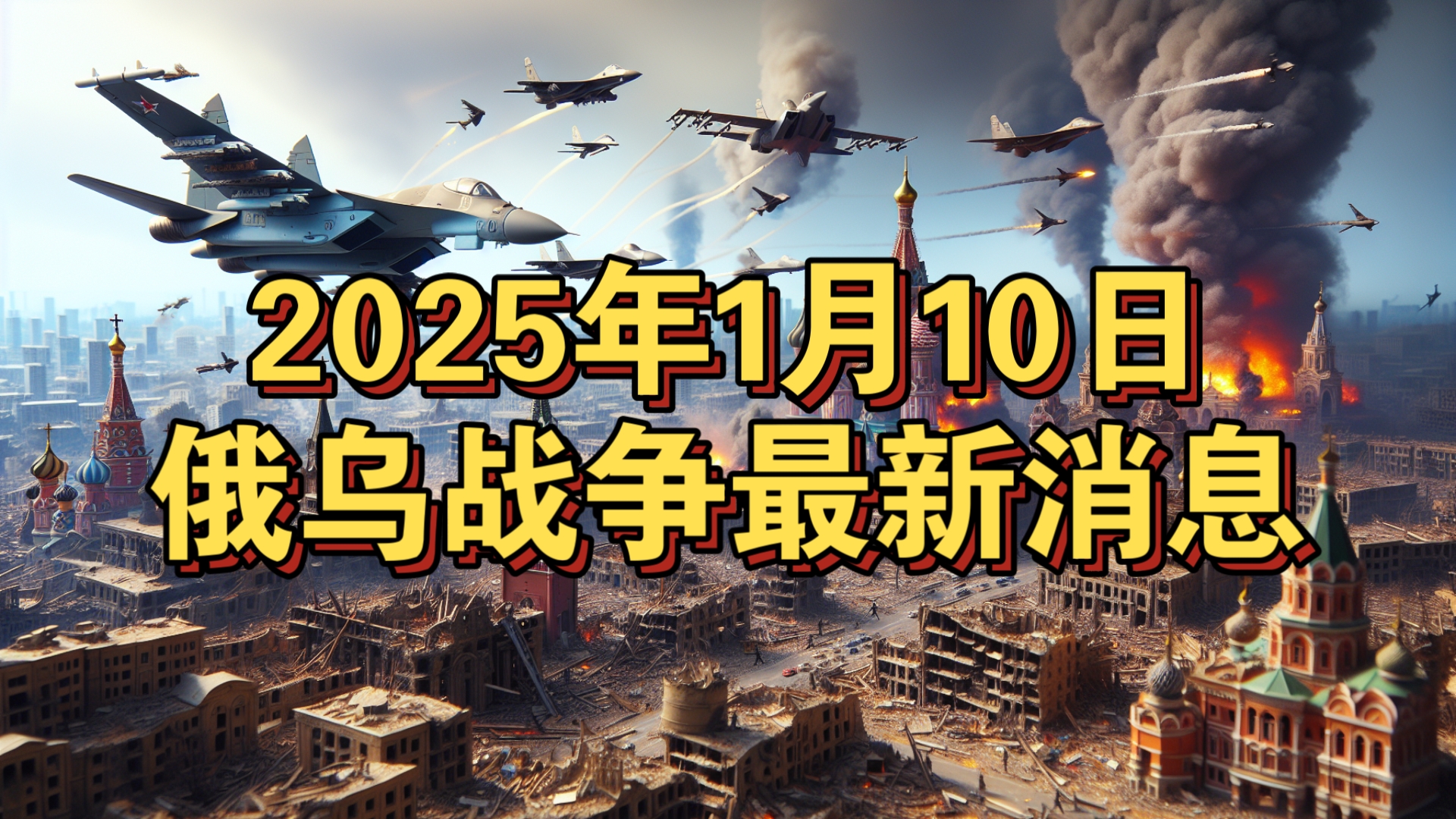 2025年1月10日俄乌战争最新消息