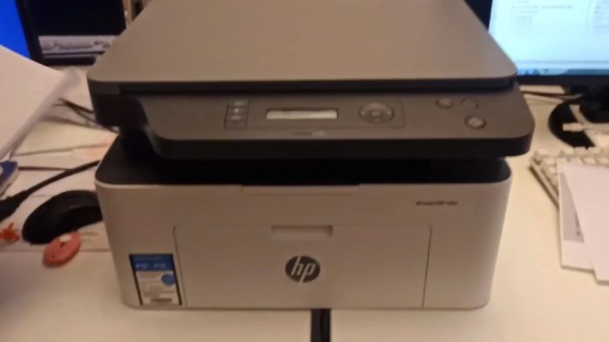 惠普锐系列136w打印机(无电脑)安卓手机打印无线设置教程分享