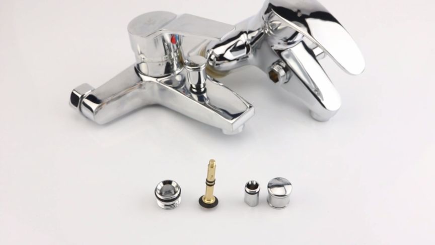 淋浴水龙头提拉切换开关维修更换步奏