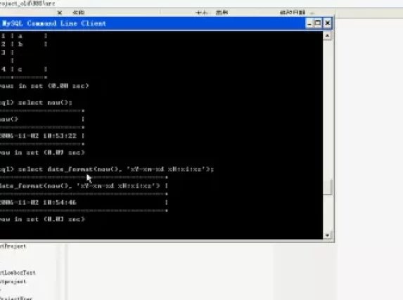 MySQL简明视频教程5