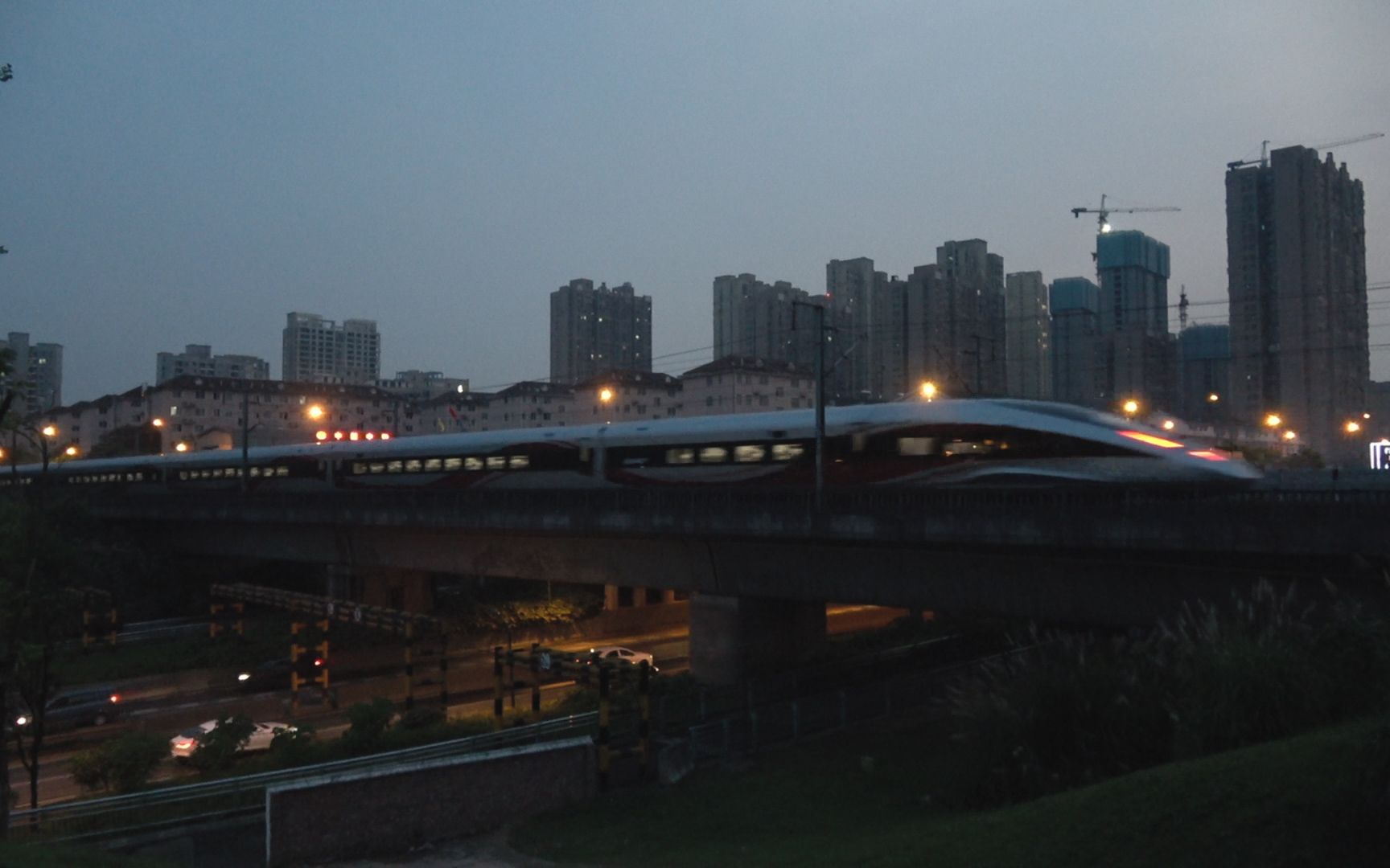 [火车][智能动车注意]CR400BF-Z重连[G67]北京-长沙 京广高铁 长沙段