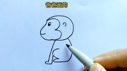 一家四口用数字画画,创意简笔画,儿童画,趣味简笔画,少儿美术