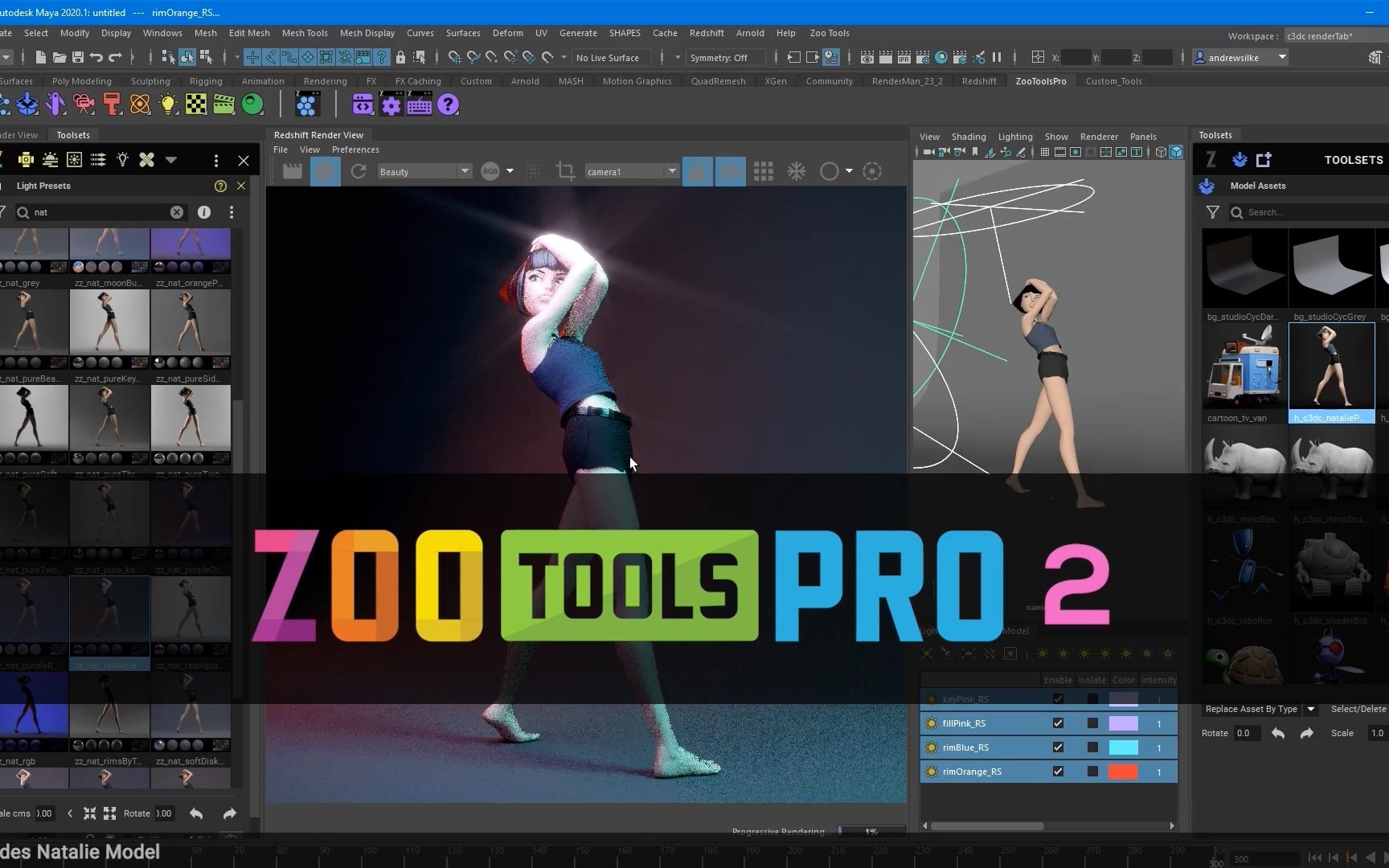 Maya工具包 Zoo Tools Pro 2.7.6