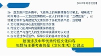 跟着王老师复习政治-第二讲:把优秀传统文化考出来_(高中必修思想...