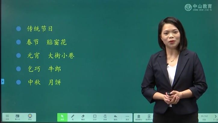 4月1日 二年级语文 识字2 《传统节日》(第一课时)