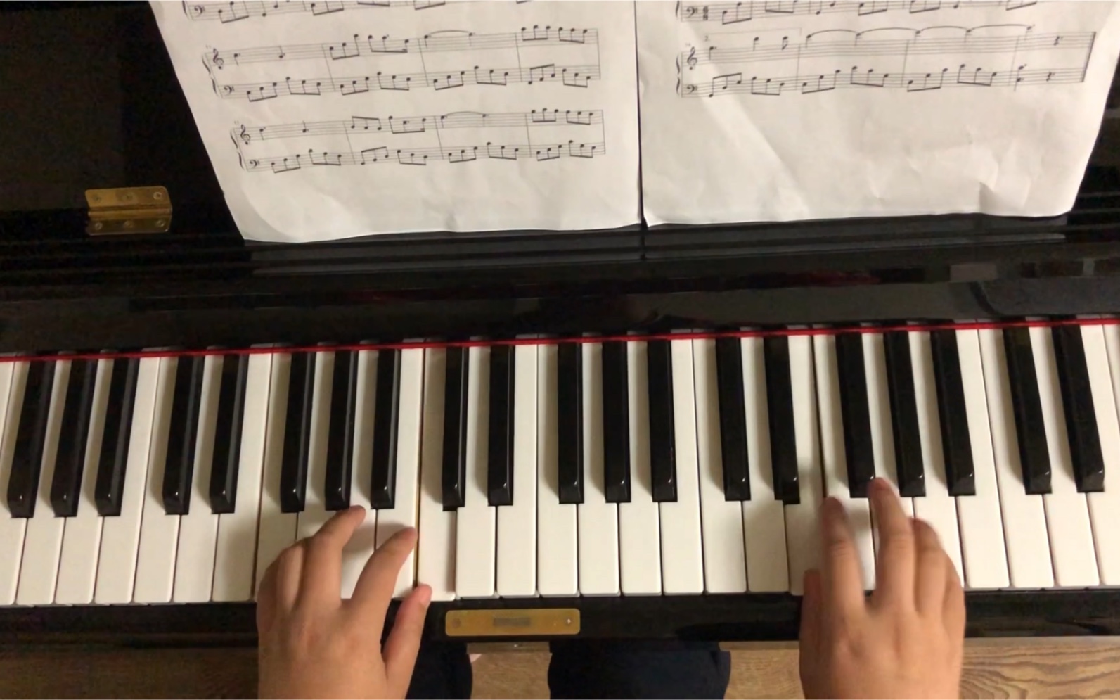 【钢琴】【乐曲】我和我的祖国(简易版)-2019.9