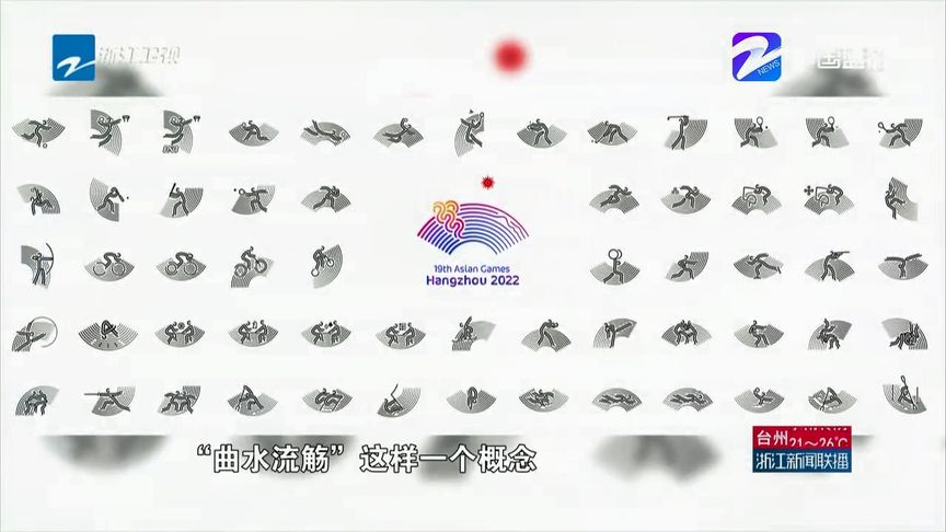 杭州2022年第19届亚运会倒计时两周年系列体育图标首次亮相