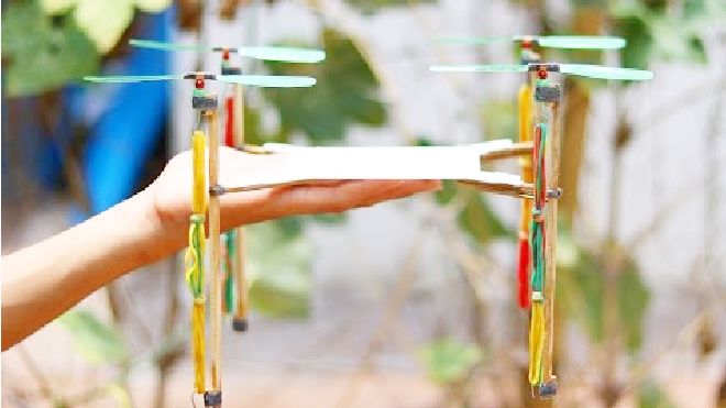 教你做个无人机模型,8分钟学会