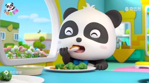 宝宝巴士动画:我不挑食,蜜蜜奇奇妙妙他从来不挑食每天食物都吃