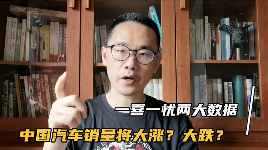 一喜一忧两大数据,中国汽车销量将大涨?大跌?