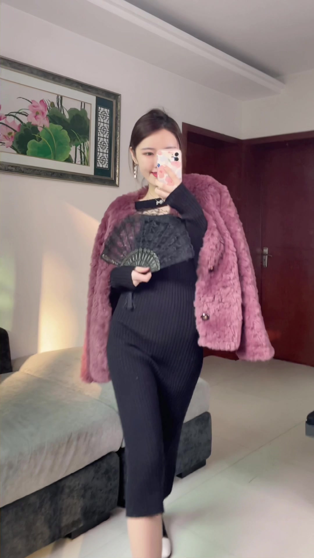 小前台上班日常,老板说看我穿的终于顺眼了一次,你们觉得呢?