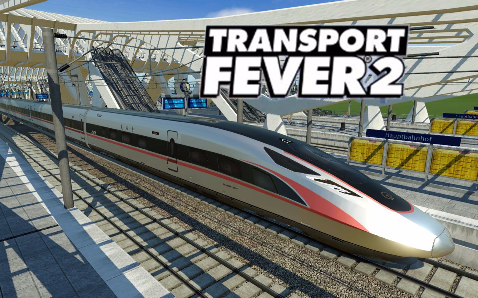 自带复兴号CR400AF动车组的Transport Fever 2来啦 官方超清宣传片 ...