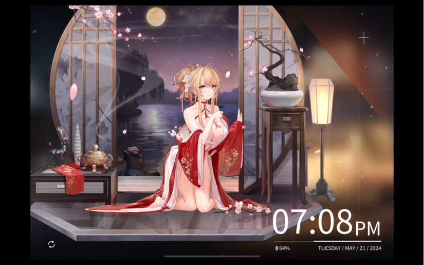 碧蓝航线待机时钟界面进入方法_碧蓝航线