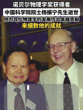 "杨-米尔斯规范场论"、"弱相互作用中宇称不守恒"、"杨-巴克斯特方程"....