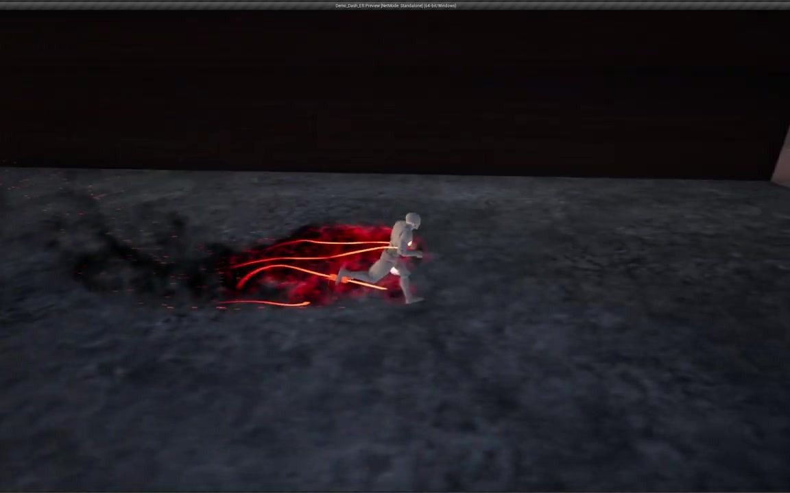 【UE4】冲刺特效