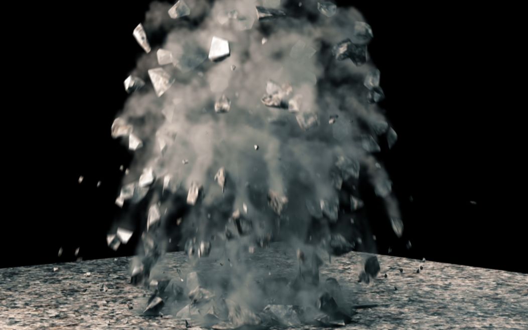 C4D结合TFD插件制作的爆炸效果