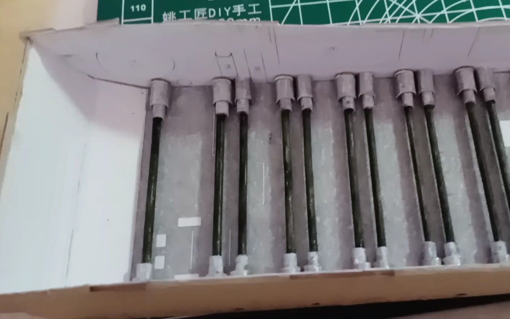 哈林斯基版虎式坦克纸模型 制作记录 2