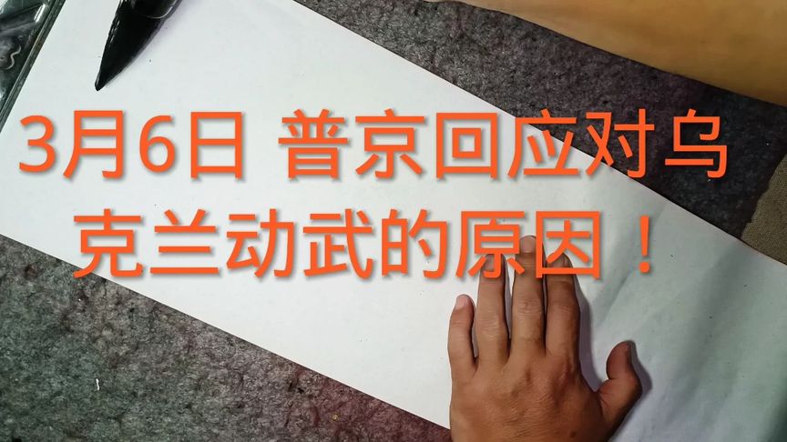 3月6日 普京回应对乌动武的原因 俄罗斯一国要对抗半个世界