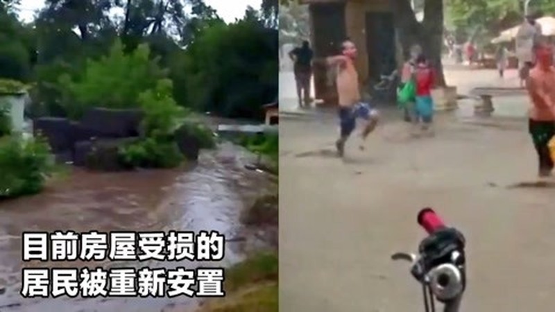 房屋整栋被冲走瞬间!实拍俄罗斯暴雨一水坝垮塌民房被洪水淹没