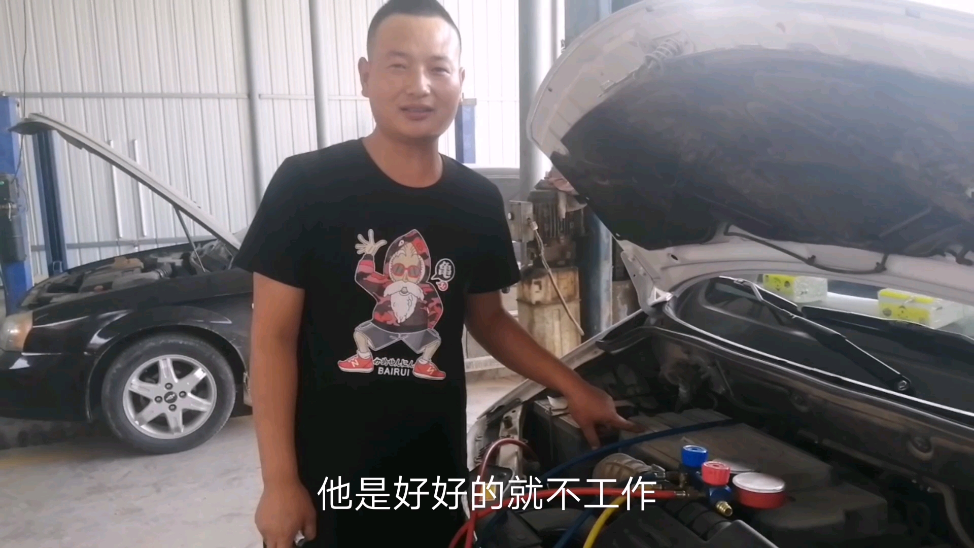 五菱宏光S空调时冷时热,这个压力传感器一定要认真检查,修空调这是...