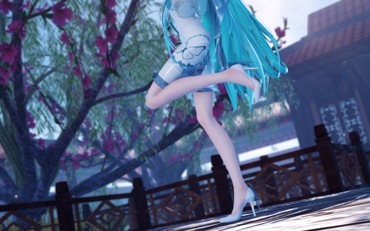 【SXMMD/古风渲染】夸爆天依的小旗po儿 ~ (1080P/60帧)