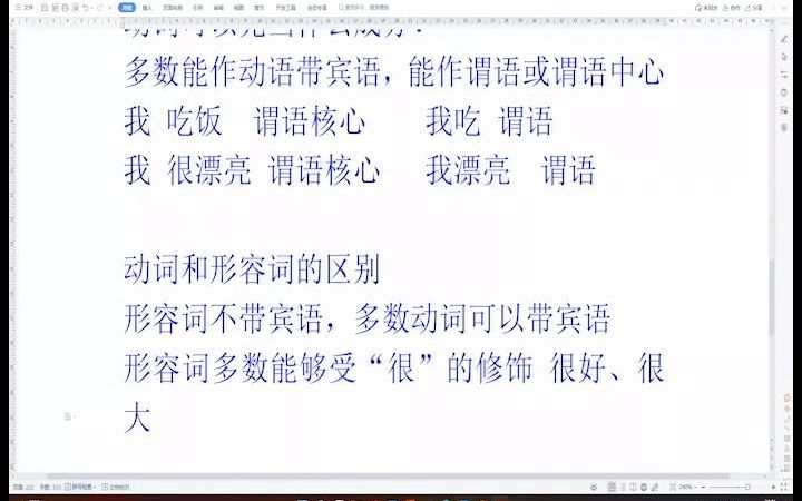 现代汉语易混淆知识点:动词和形容词的区别