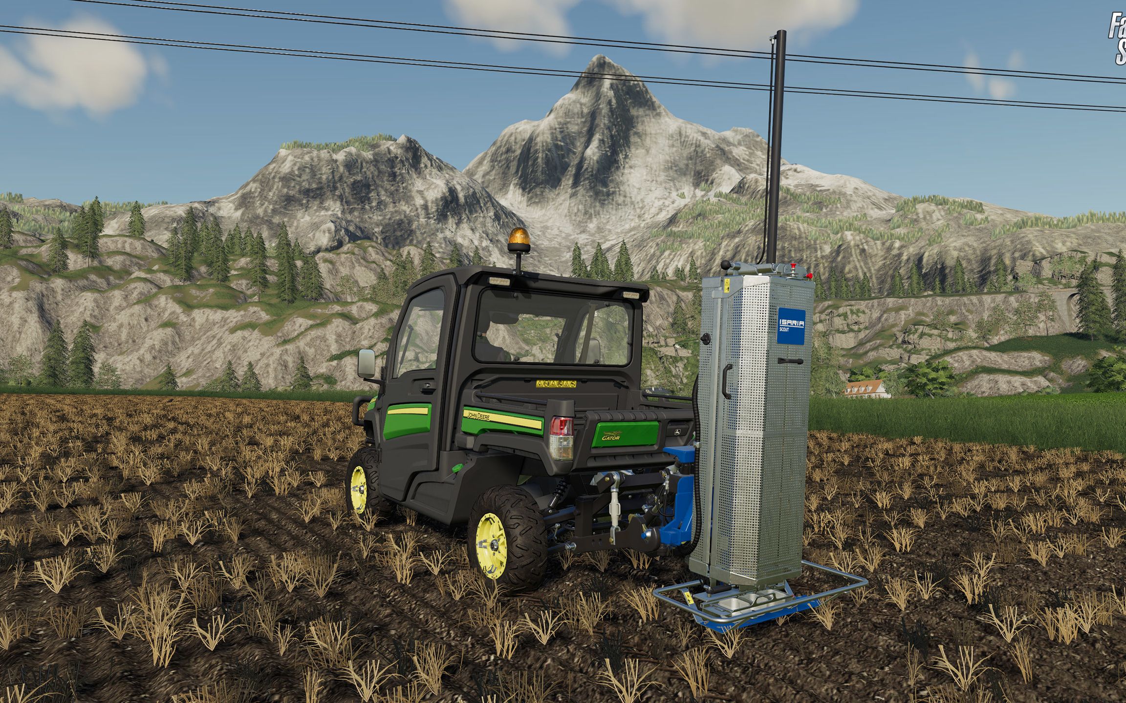 模拟农场19 精密农业DLC 使用讲解