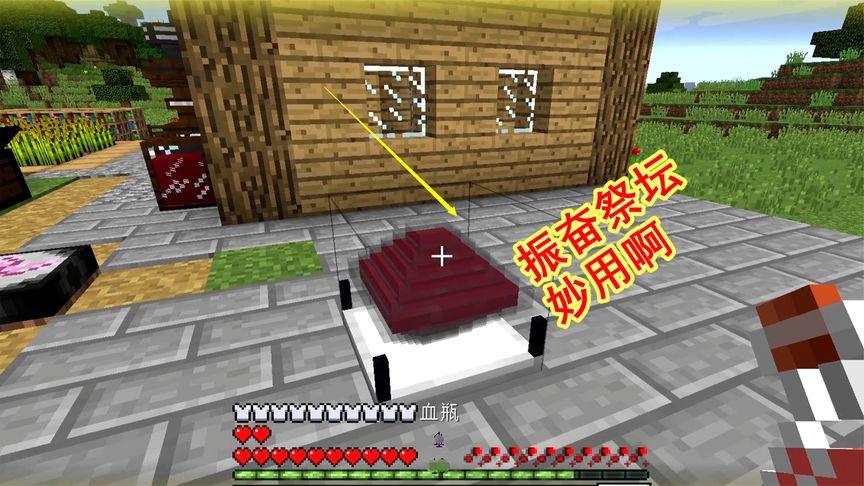 我的世界吸血鬼续2:找到振奋祭坛的使用方法,一道惊雷升到2级