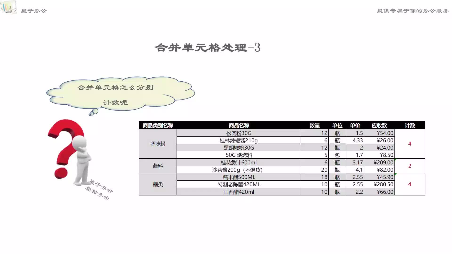 1分钟教您操作合并单元格的方法
