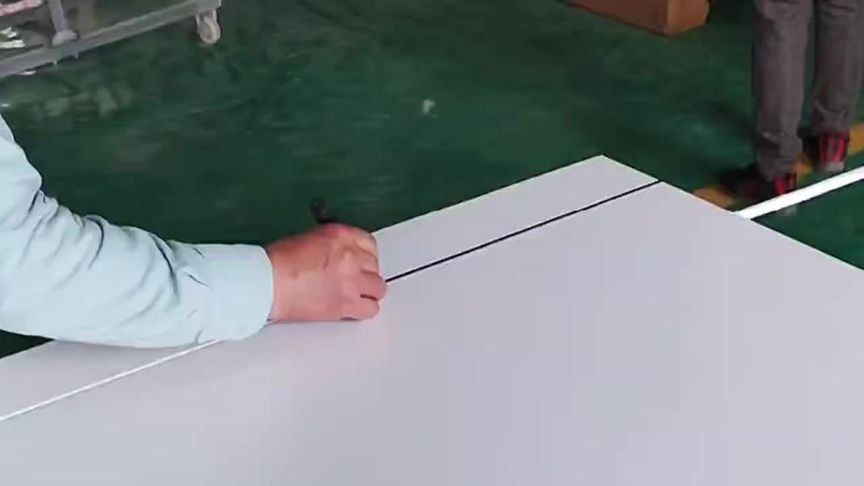 [机智][机智]橡木门描黑中#工厂实拍 #实木门 #橡木门