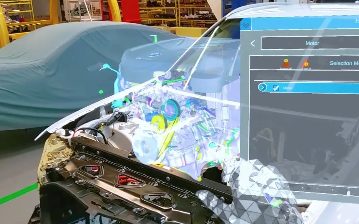 来自BMD宝马的虚拟增强现实(AR/VR)应用辅助汽车原型设计