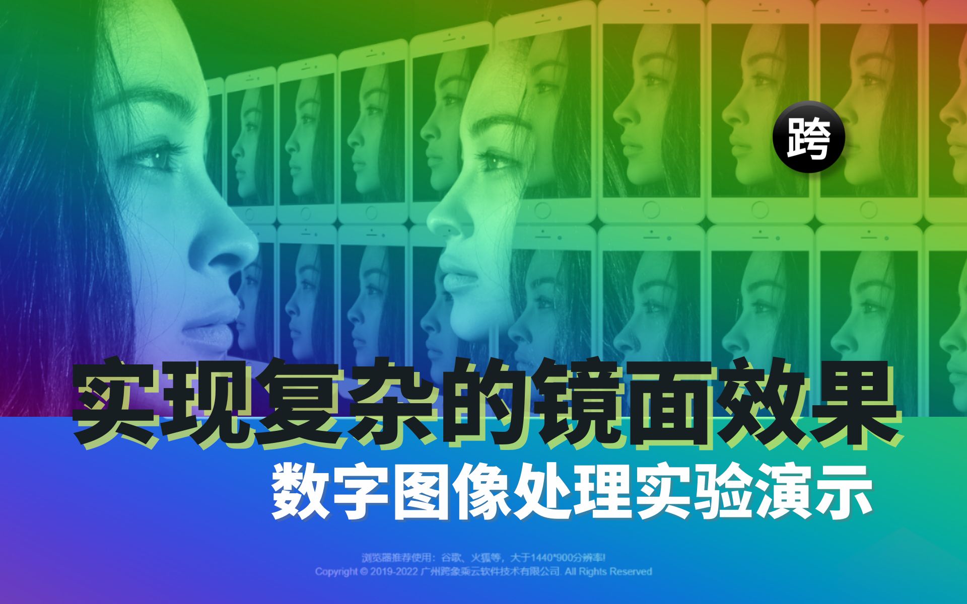 数字图像处理实验演示 - 04. 实现复杂的镜面效果