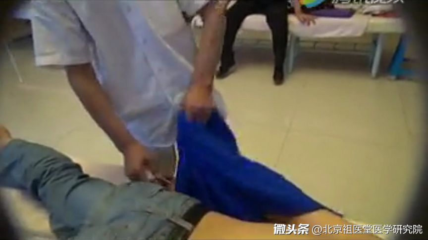 老中医的推拿按摩手法三