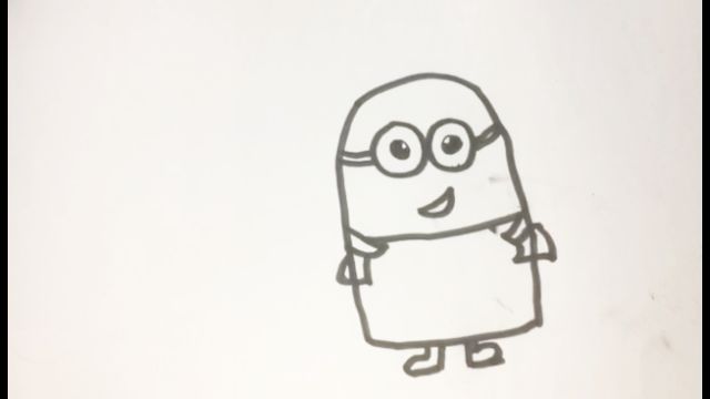 儿童画简笔画教程简单的美术小学基础素描的前期基础画画来学学吧