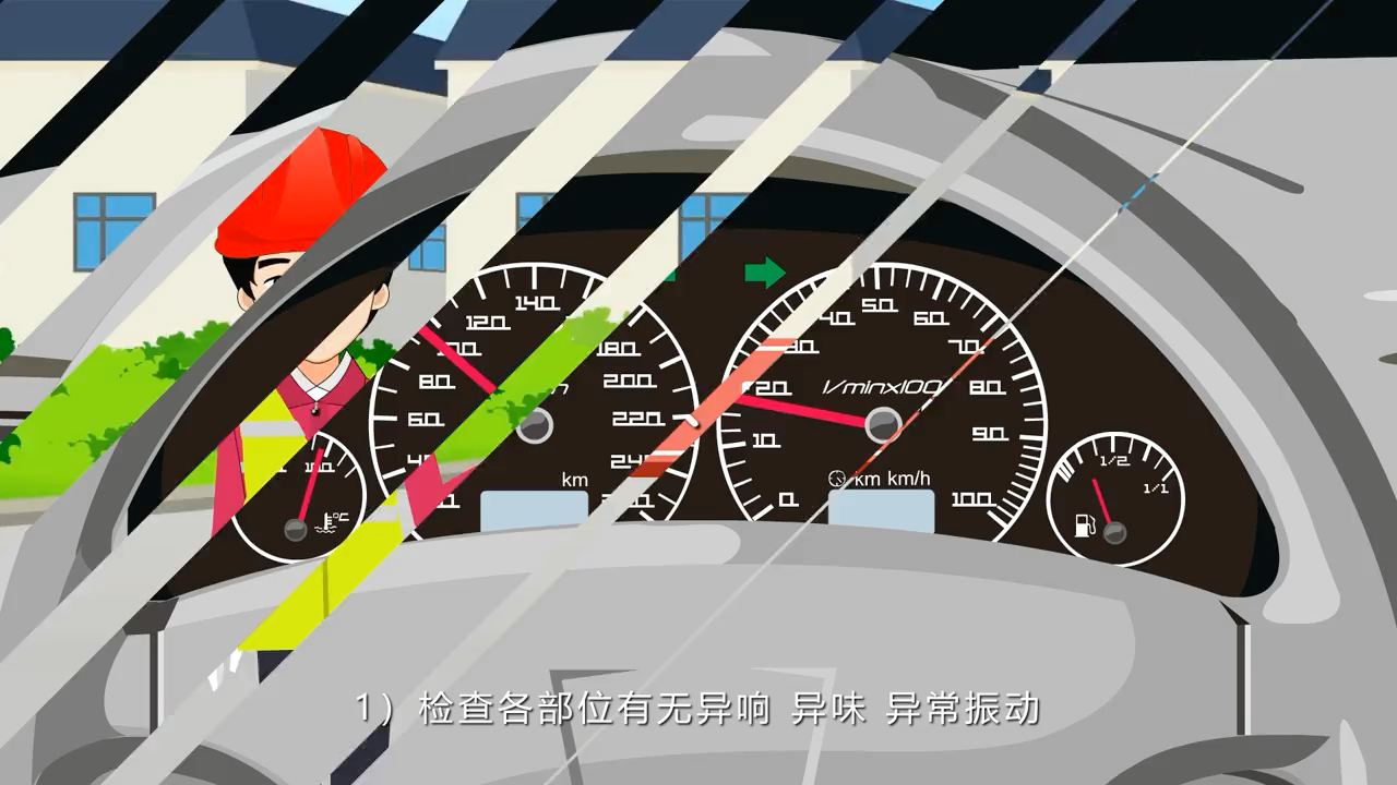 准东露天煤矿指挥车驾驶标准作业流程