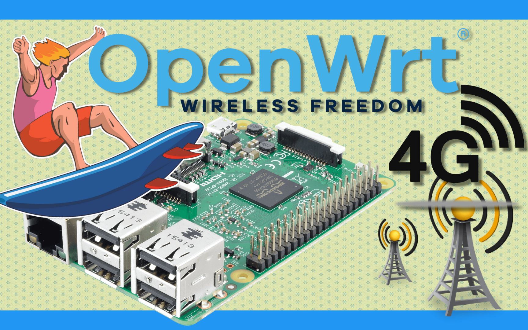 为OpenWrt插上4G的翅膀,蜂窝数据OpenWrt解决方案~~