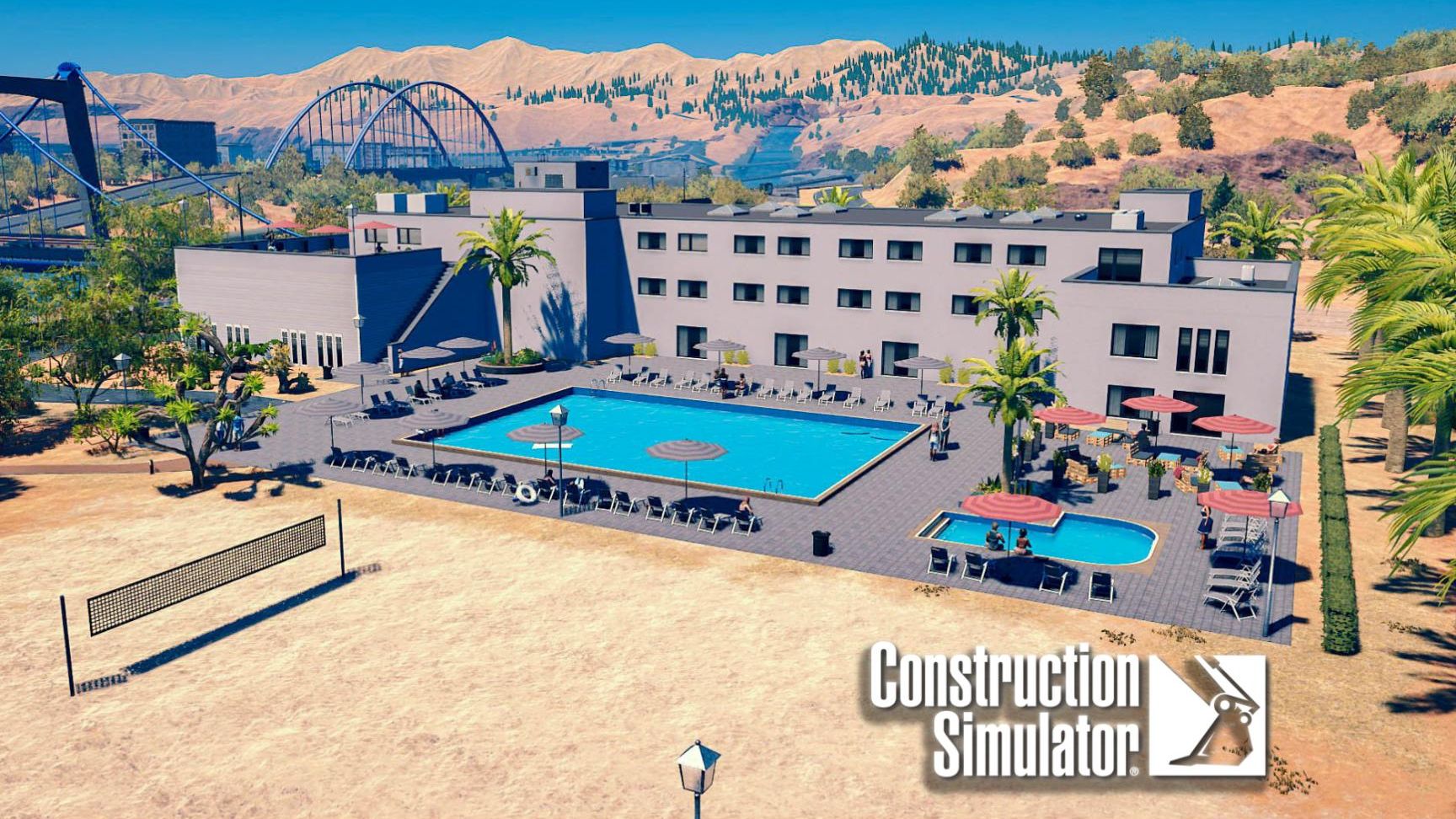 《建筑模拟》将酒店综合体修筑完成 | Construction Simulator