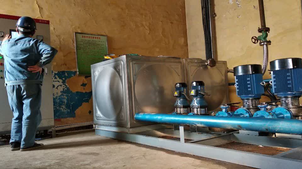 换热站PLC变频柜如何运行?试运已经开始