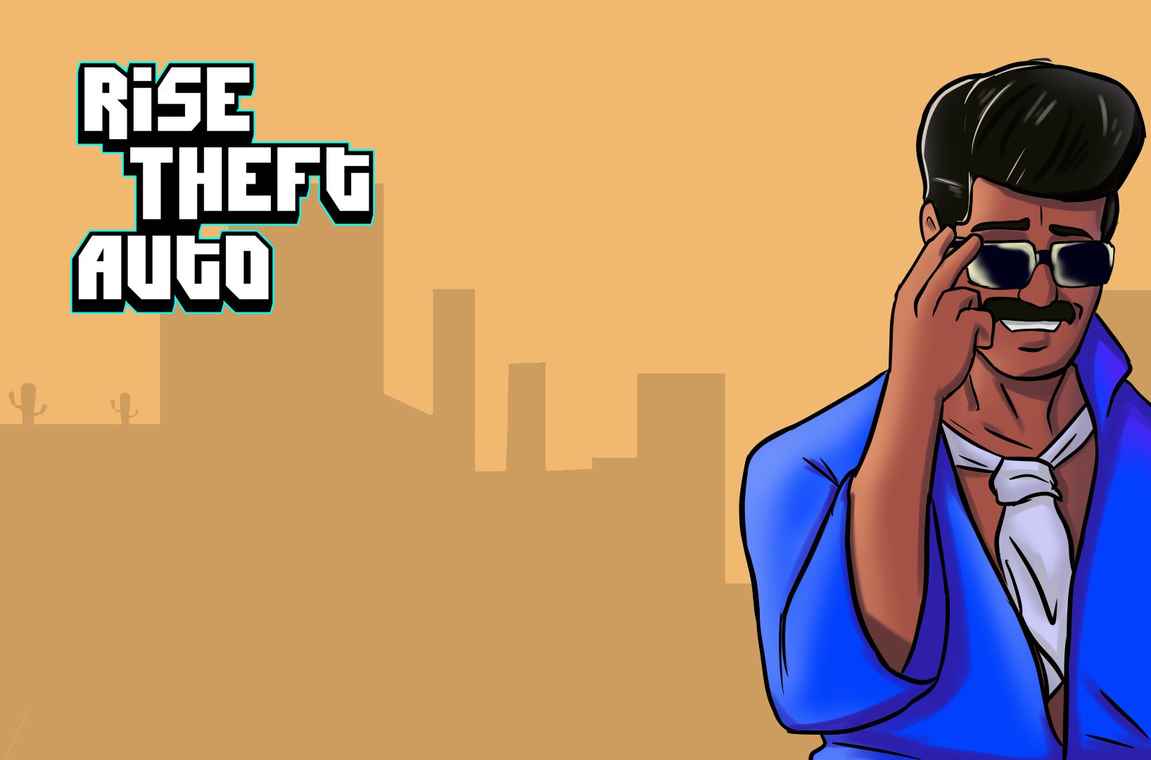 [圣安地列斯Mod] Rise Theft Auto开局任务汉化测试