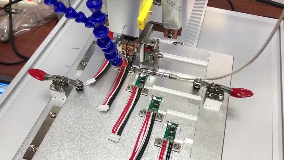 广州精源全自动三维点焊机 Hot Bar FPC热压焊机 全自动滑轮点焊机 ...