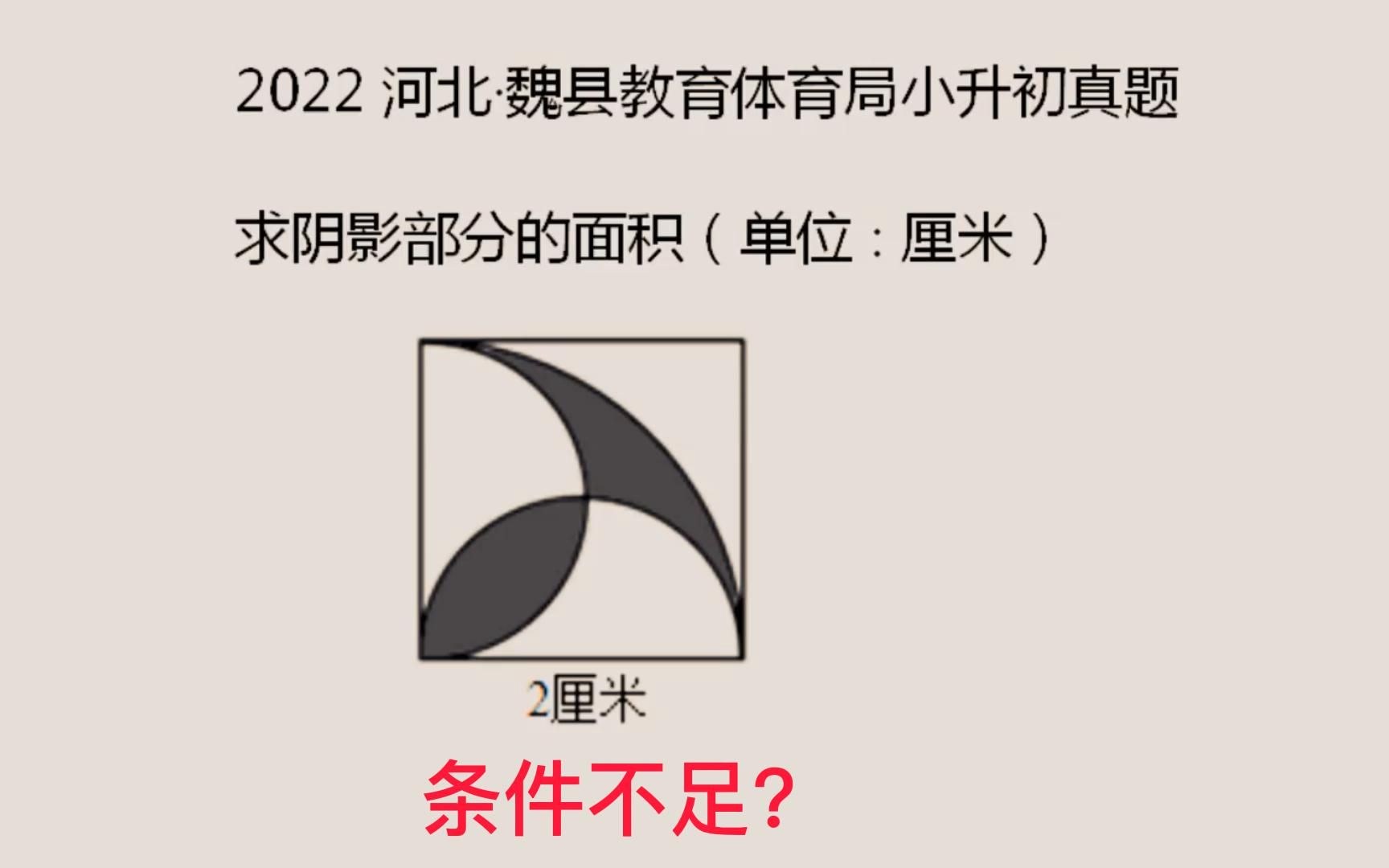 2022河北邯郸名校小升初真题:很多同学都留了空白,真的难吗?